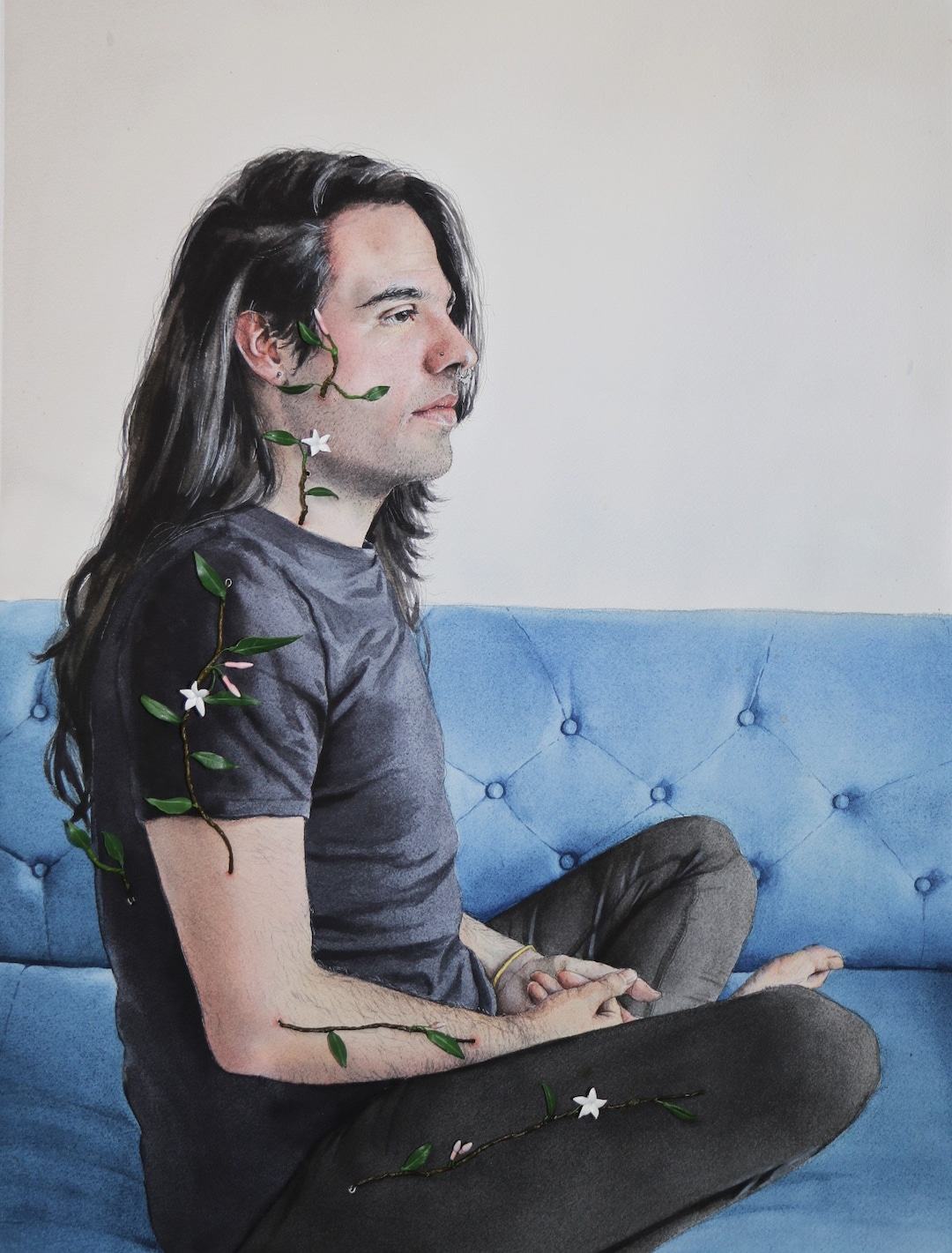 TMJ -chronic Pain and Illness Portrait Print - Surrealist Art ...