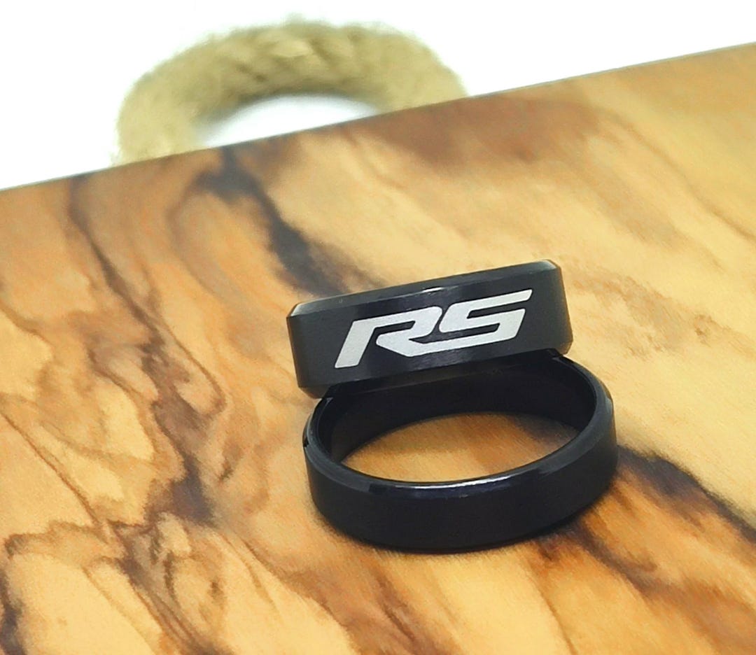 Chevrolet Camaro RS Ring Camaro RS Black Titanium Stainless Steel ...