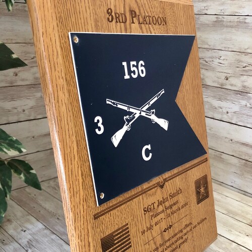 Any Army Unit Guidon Flag on 9x12 or | Etsy