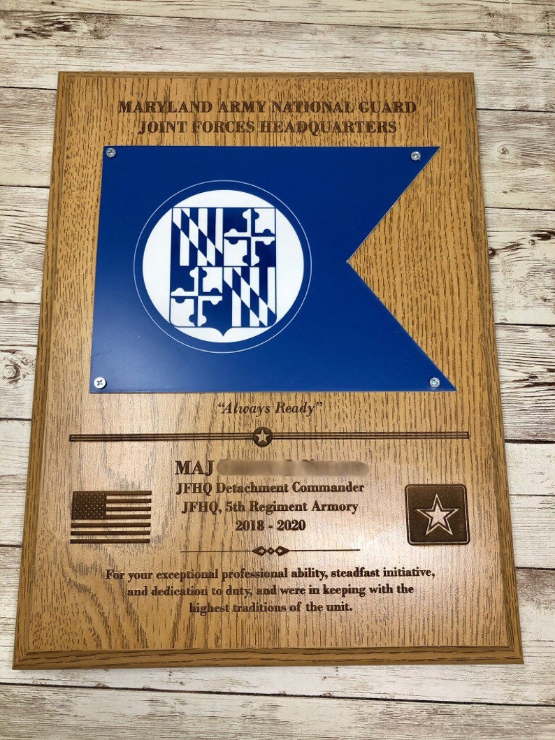 Any Army Unit Guidon Flag on 9x12 or | Etsy