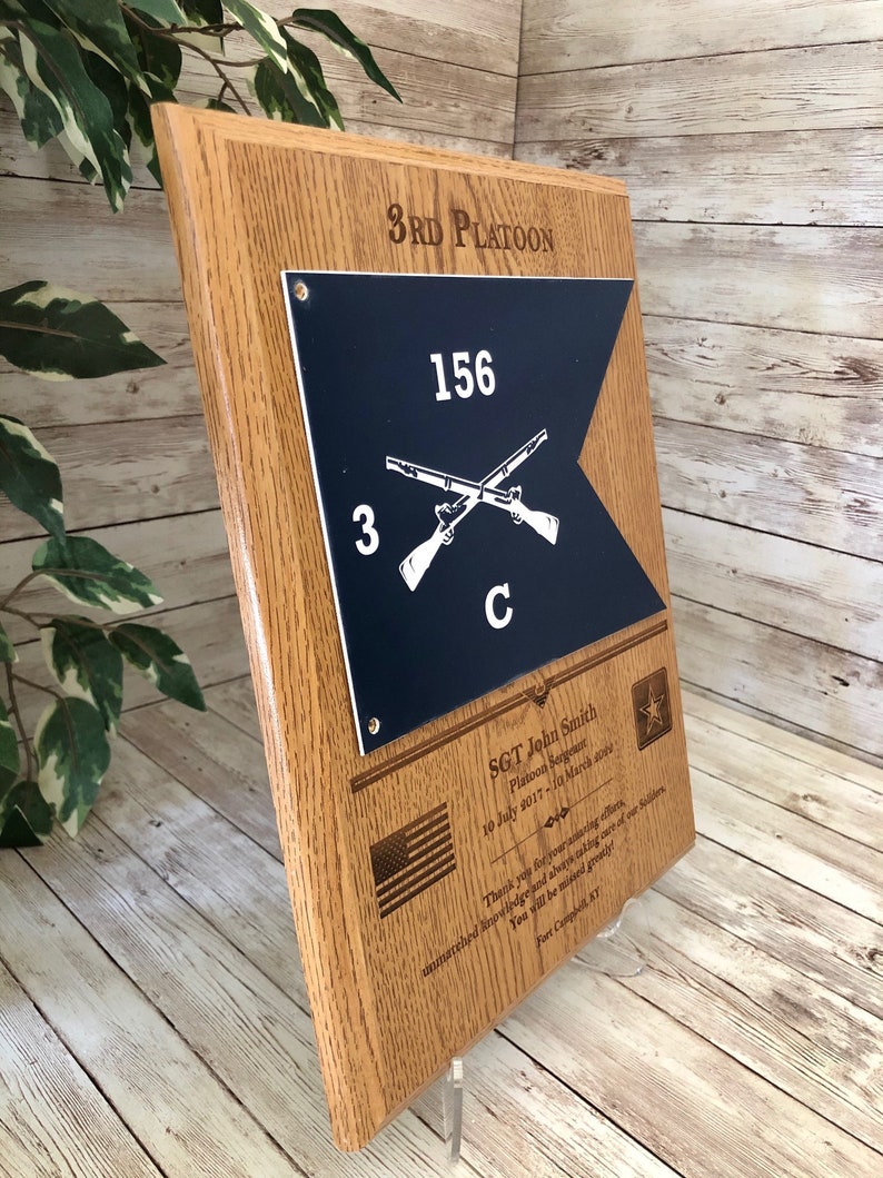 Any Army Unit Guidon Flag on 9x12 or | Etsy