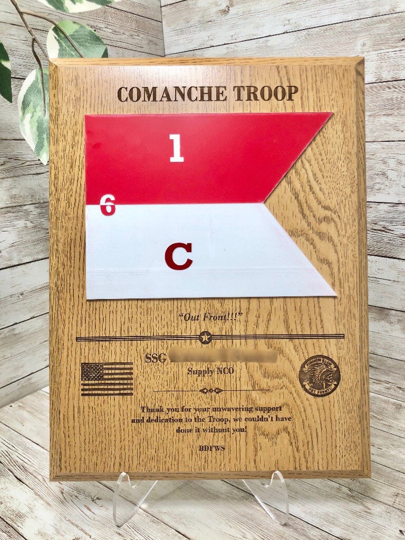 Any Army Unit Guidon Flag on 9x12 or | Etsy