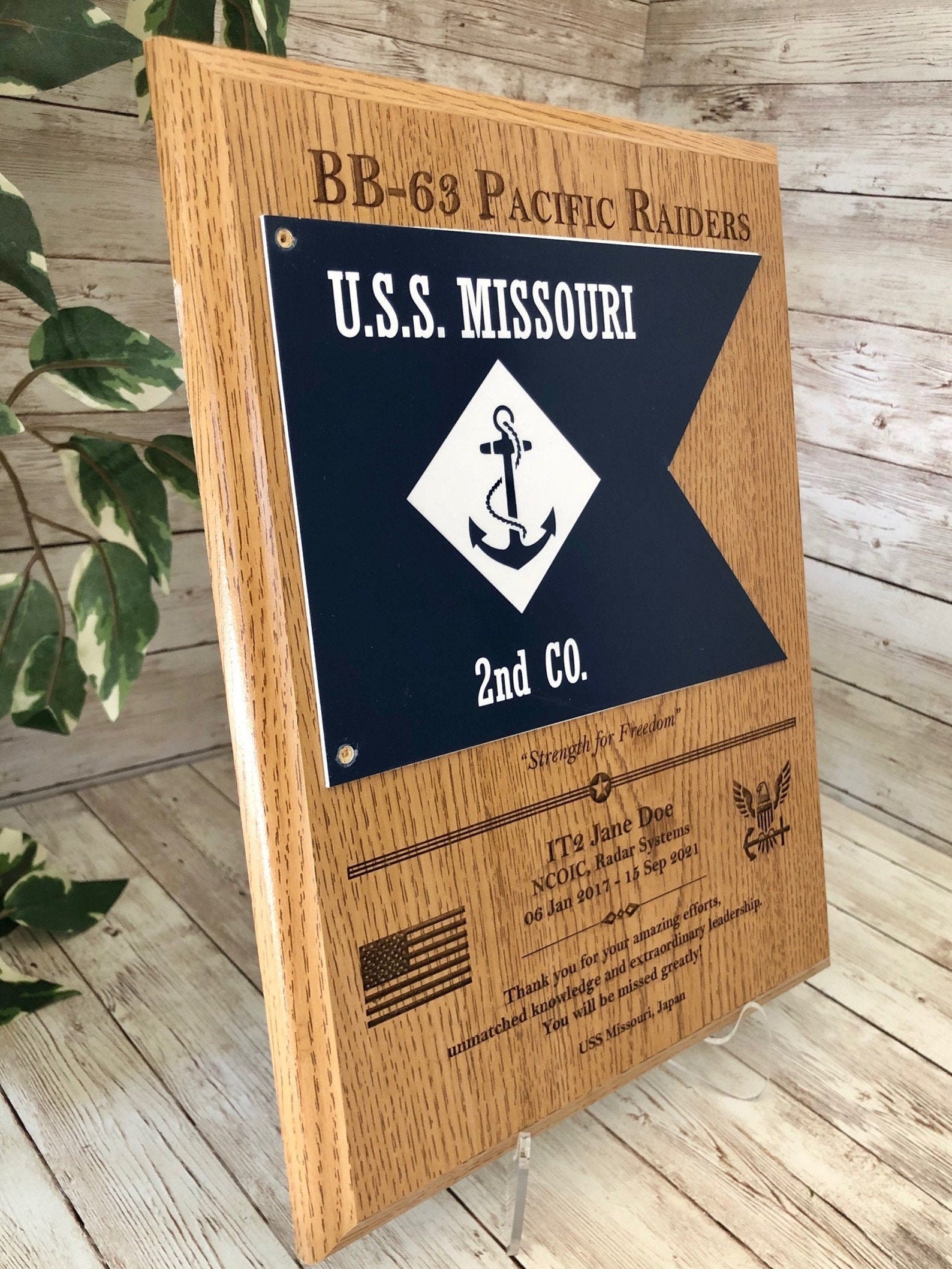 Any Navy Unit Guidon Flag on 9x12 or | Etsy