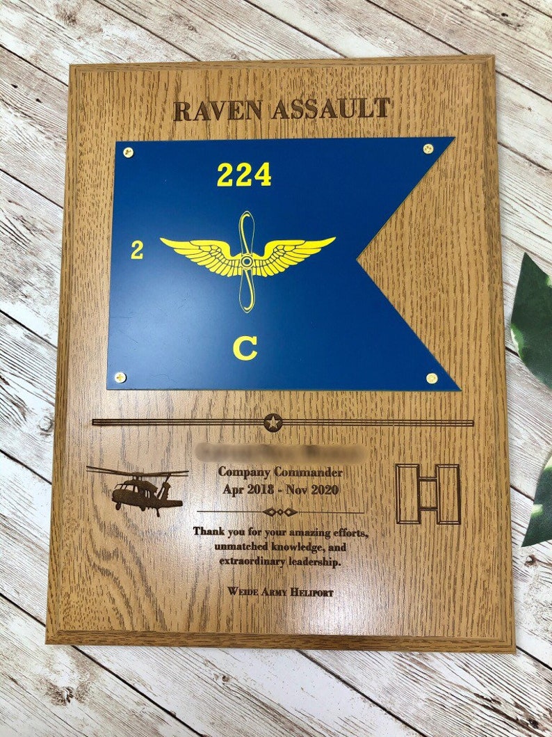 Any Army Unit Guidon Flag on 9x12 or | Etsy