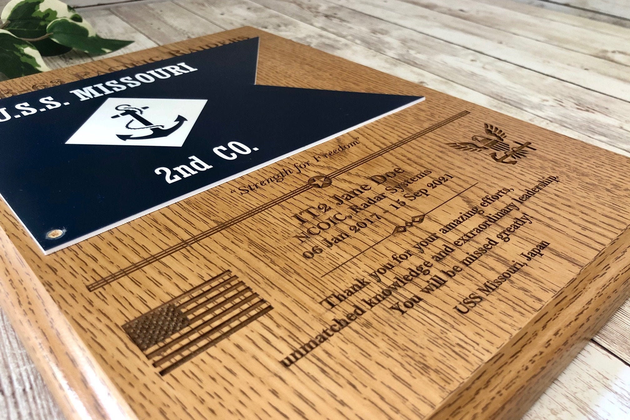 Any Navy Unit Guidon Flag on 9x12 or | Etsy