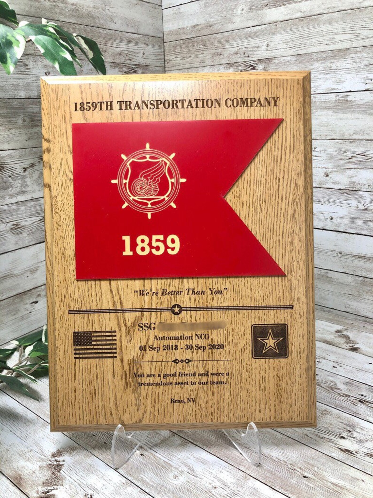 Any Army Unit Guidon Flag on 9x12 or | Etsy