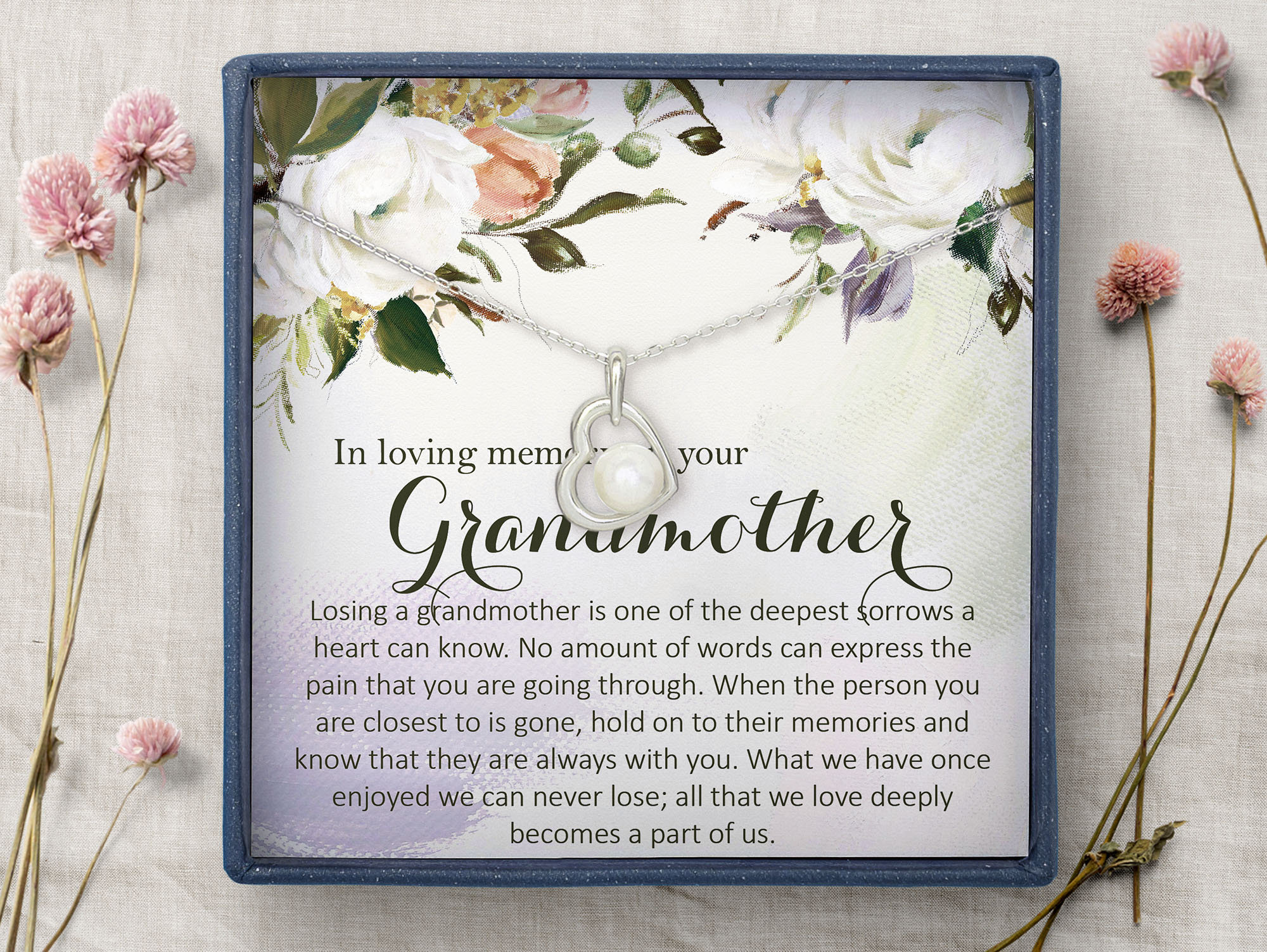 In Loving Memory of Your Grandmother Grieving Gift for | Etsy