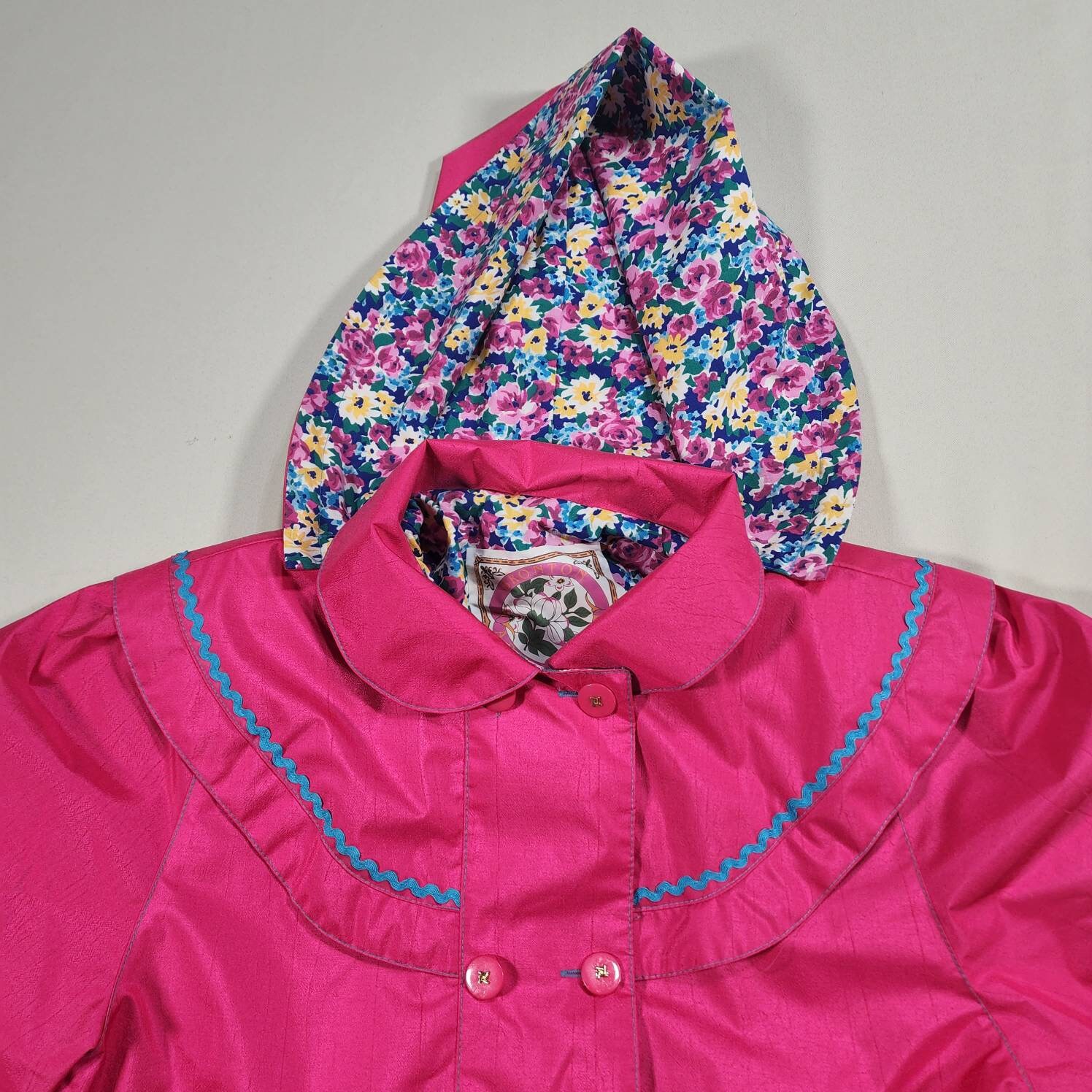 Bronton Apparel Girl Pink Trench Jacket Size 16 XL - Etsy