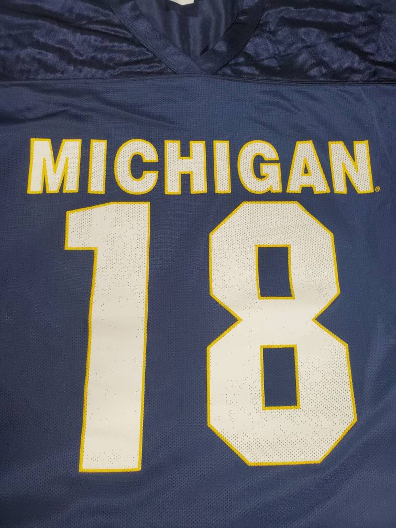 NWT Vintage Majestic Michigan Football Jersey 2XL | Etsy