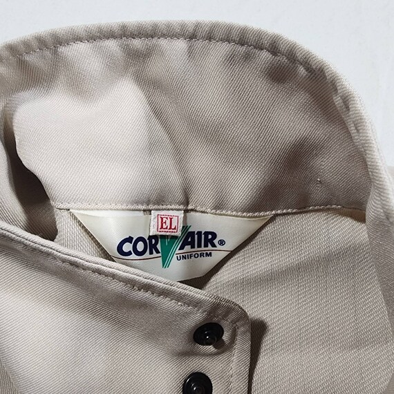 Fuji Corporation Corvair Uniform Work Over Shirt Tan … - Gem
