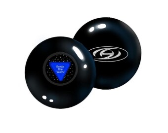 Magic 8 Ball Sticker - Etsy
