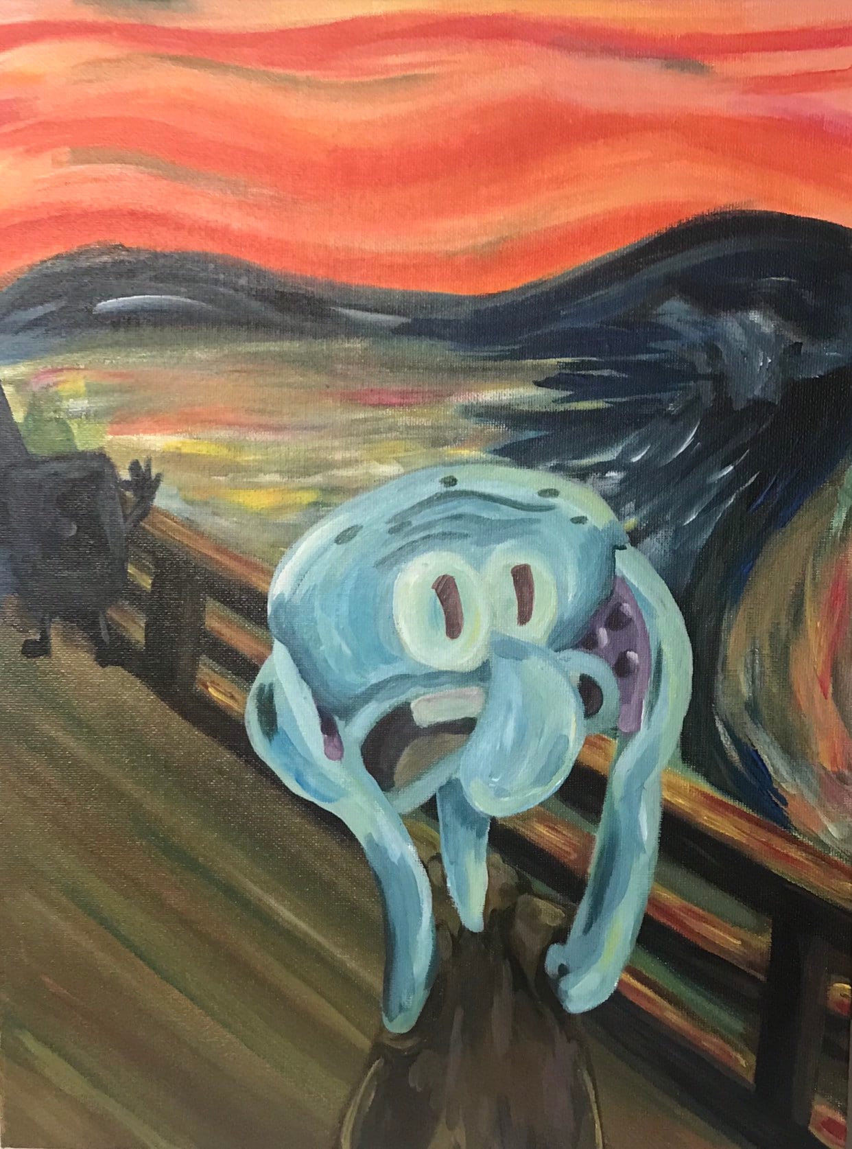 Squidward Screaming