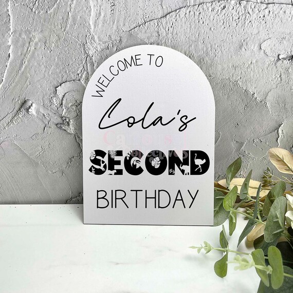 Welcome To Second Birthday Sign Birthday Sign Birthday Etsy welcome-to-second-birthday-sign-birthday-sign-birthday-etsy