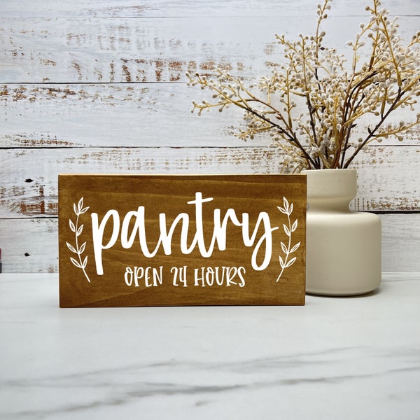 Rustic Pantry Sign - Etsy
