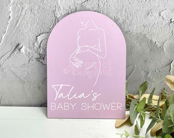 Baby Shower Personalised Acrylic Sign - Etsy