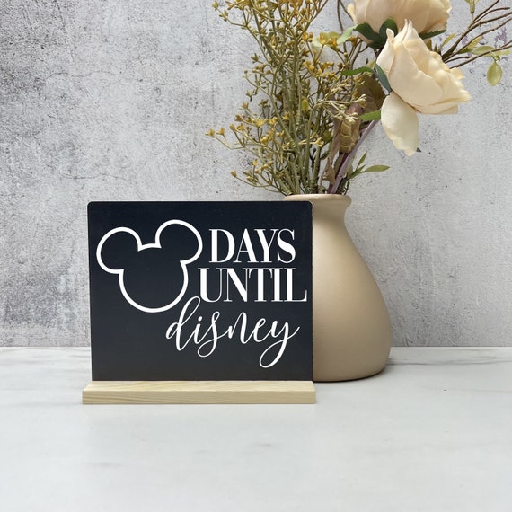 Days Until Disney Countdown Disney Countdown Disney Tracker - Etsy