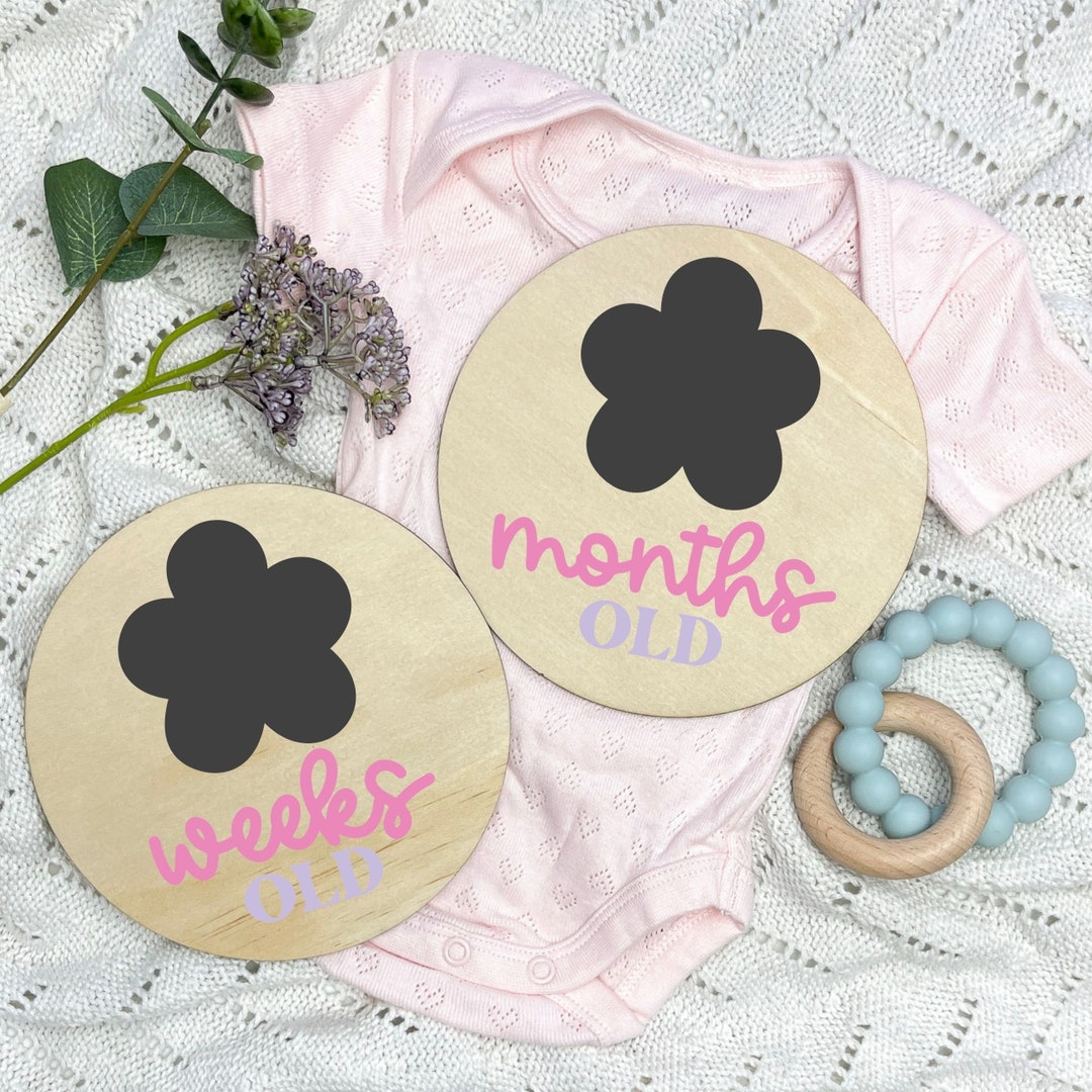 Reusable Milestone Cards, Fill in Your Own Milestone Card, Baby Shower ...
