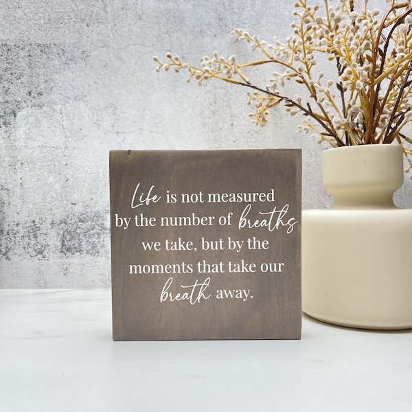 Life is Not Measured - Etsy