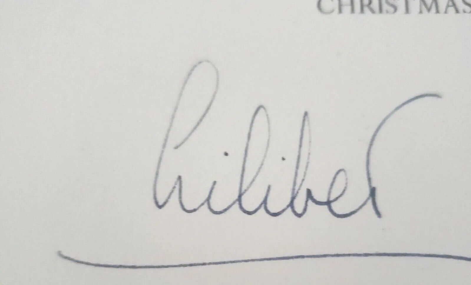 Elizabeth Ii Signature