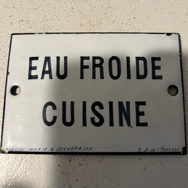 French Vintage Sign - Etsy
