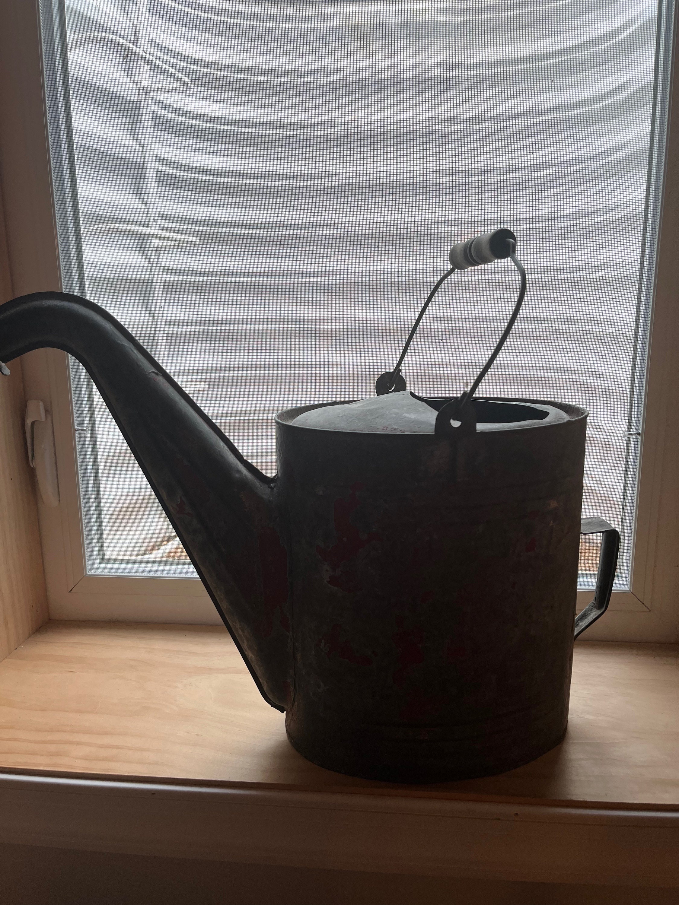 Vintage Gas Station Water Can Galvanized Gooseneck Water Can - Etsy