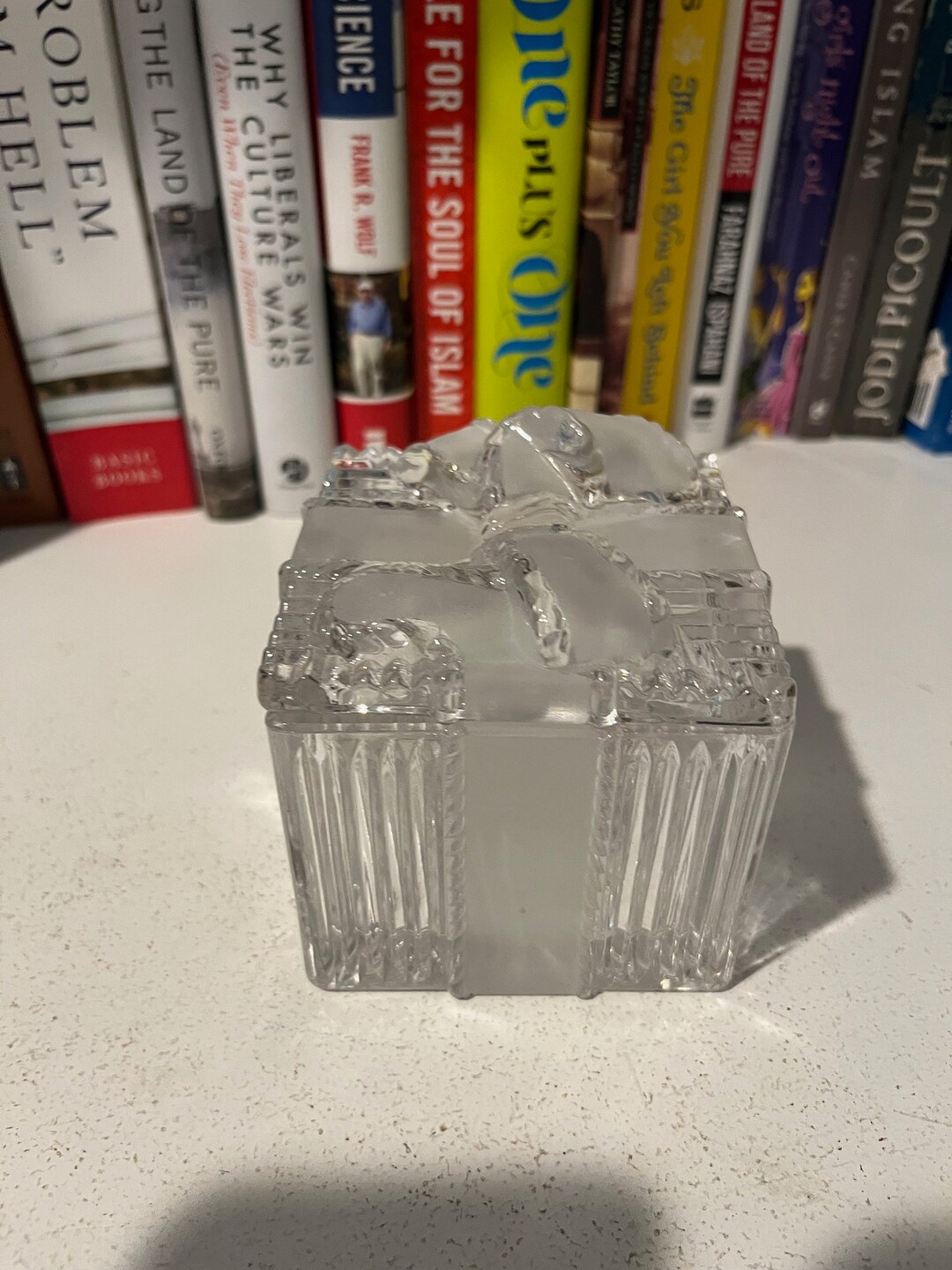 German Hand Cut Lead Crystal Box With Lid - Etsy