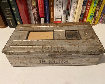 Metal Egg Box - Etsy