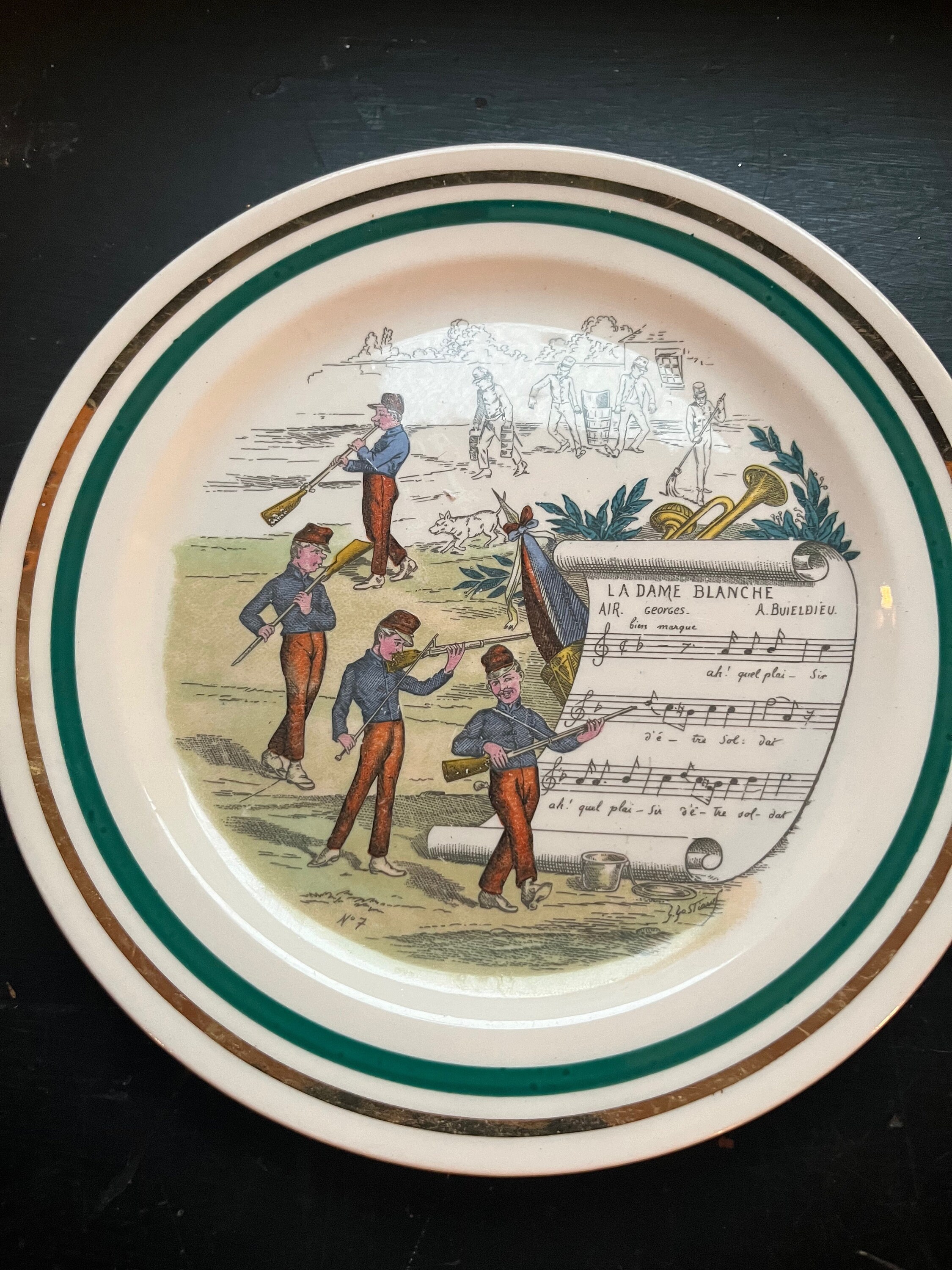 Set of Six Limoges Antique PV French Opera Bread & Butter - Etsy