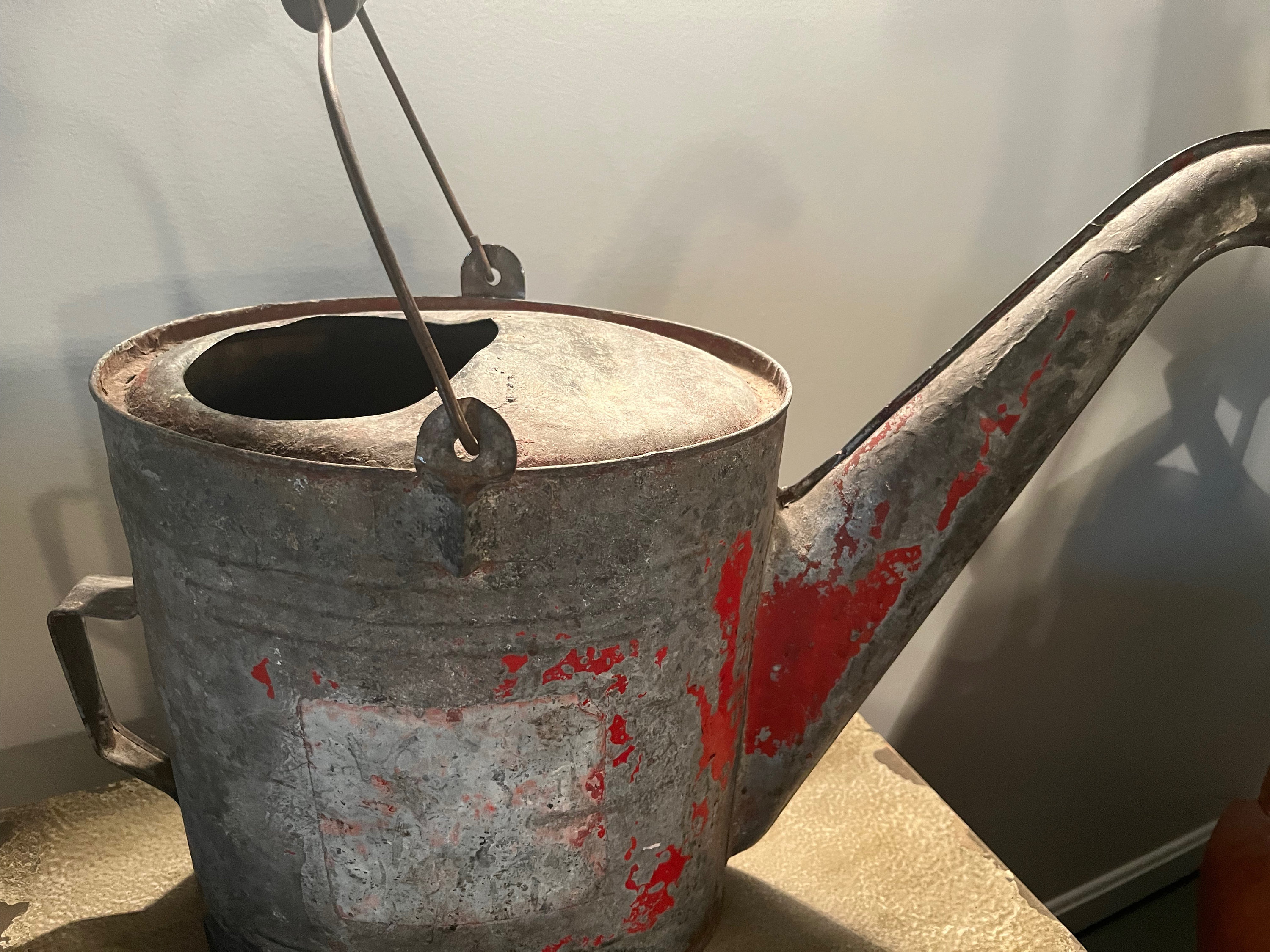 Vintage Gas Station Water Can Galvanized Gooseneck Water Can - Etsy