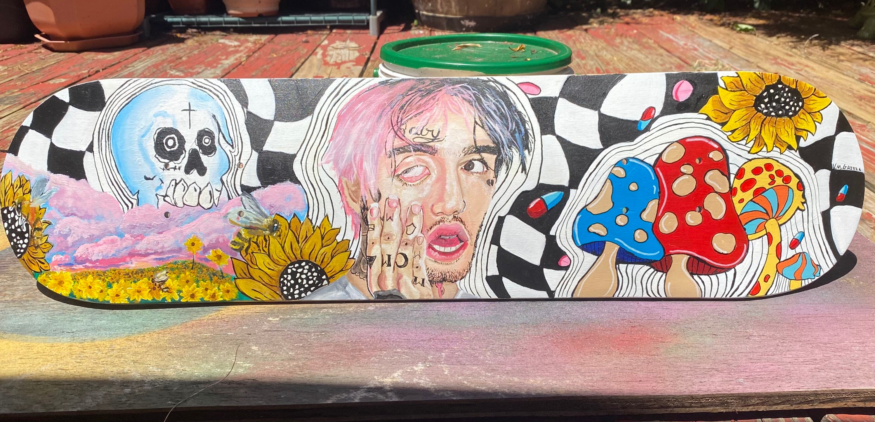 One of One Customized Skateboard Decks - Etsy