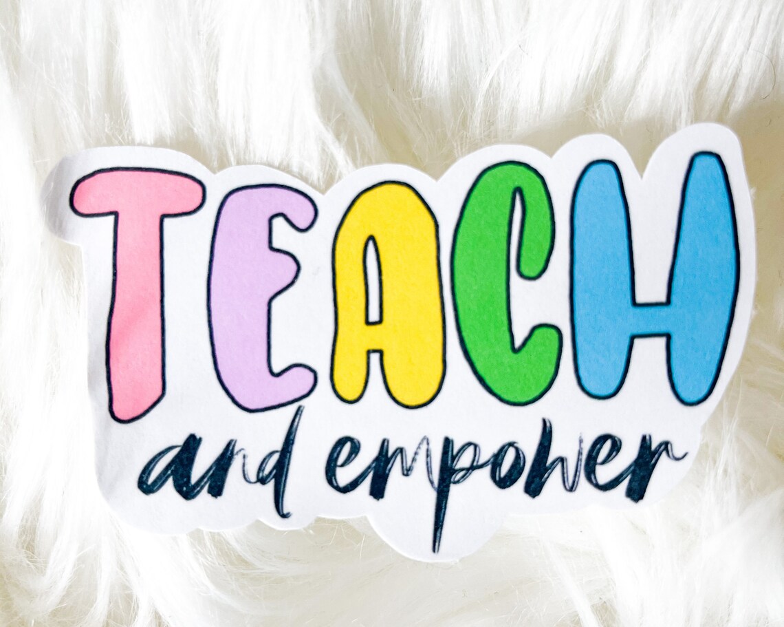 Teacher Sticker Pack 5 Stickers Pack | Etsy