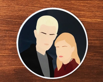 Spike Buffy Sticker - Etsy