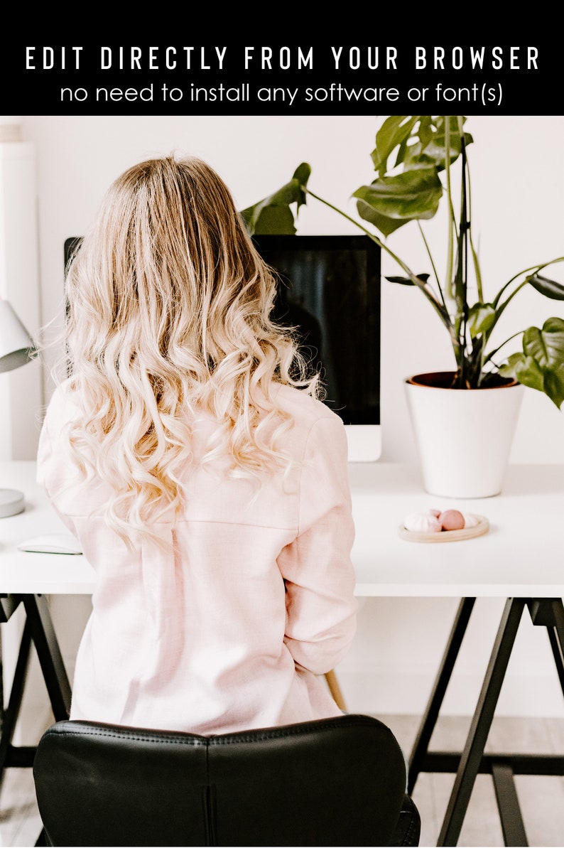 Editable Signature Logo Beauty Watermark Logo Premade | Etsy