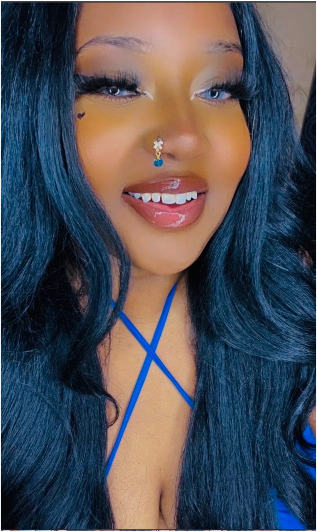 Dangle Nose Rings - Etsy