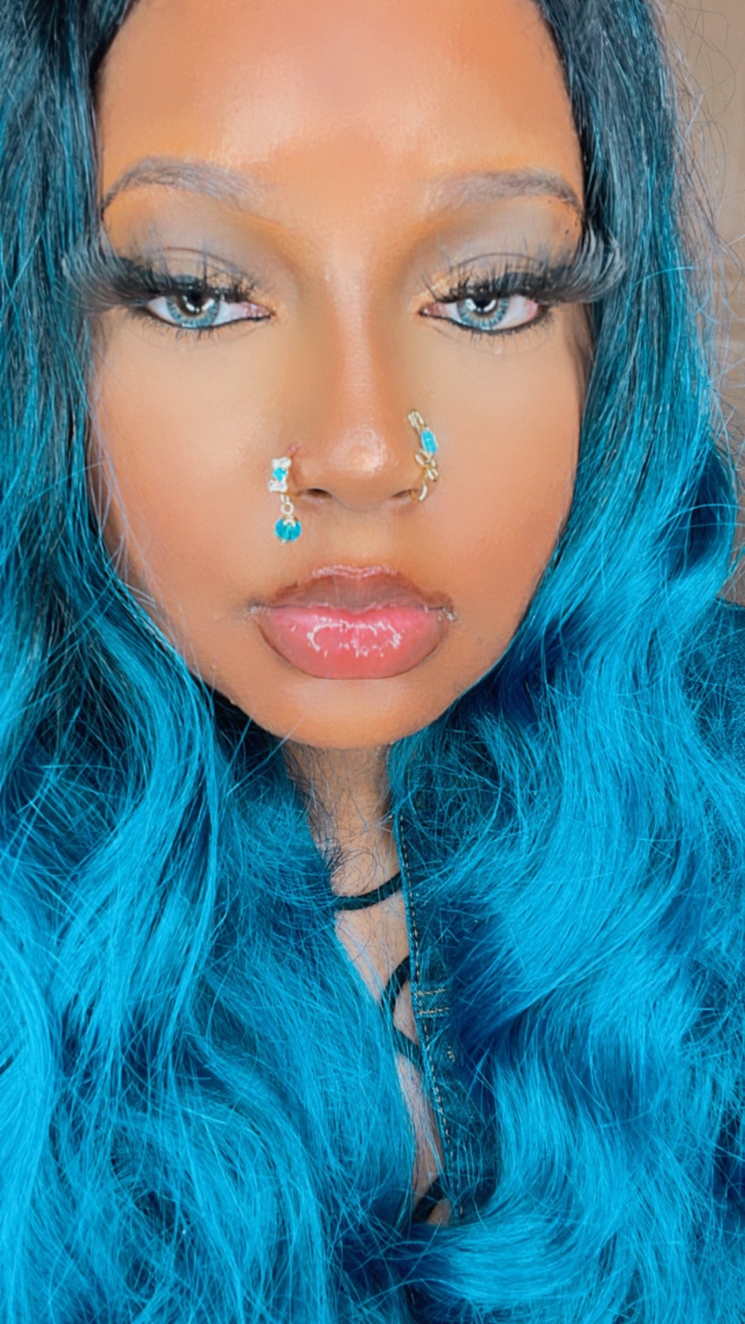 Dangle Nose Ring - Etsy