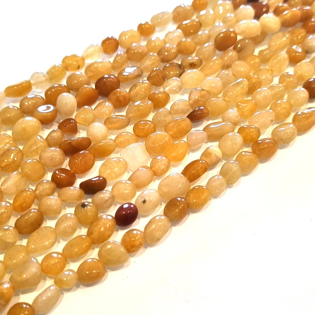 China Jade Tumbled Nugget Gemstones Beads 6mm 15.5 Strand - Etsy