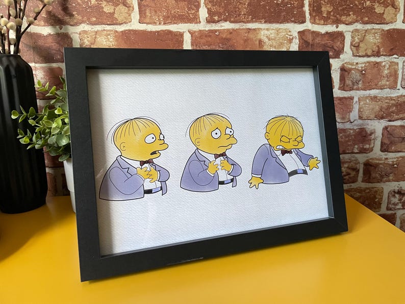 The Simpsons Ralph Heartbreak Print, I Love Lisa Simpson and I’m Going ...