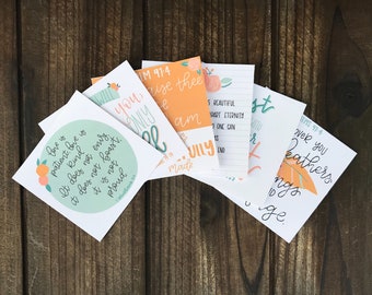 Box of Blessings 200 Scripture Cards Encouragement Bible Verse | Etsy