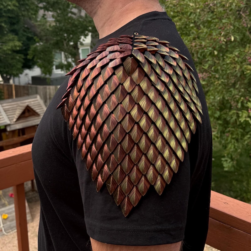 3d Dragon Scale Armor - Etsy