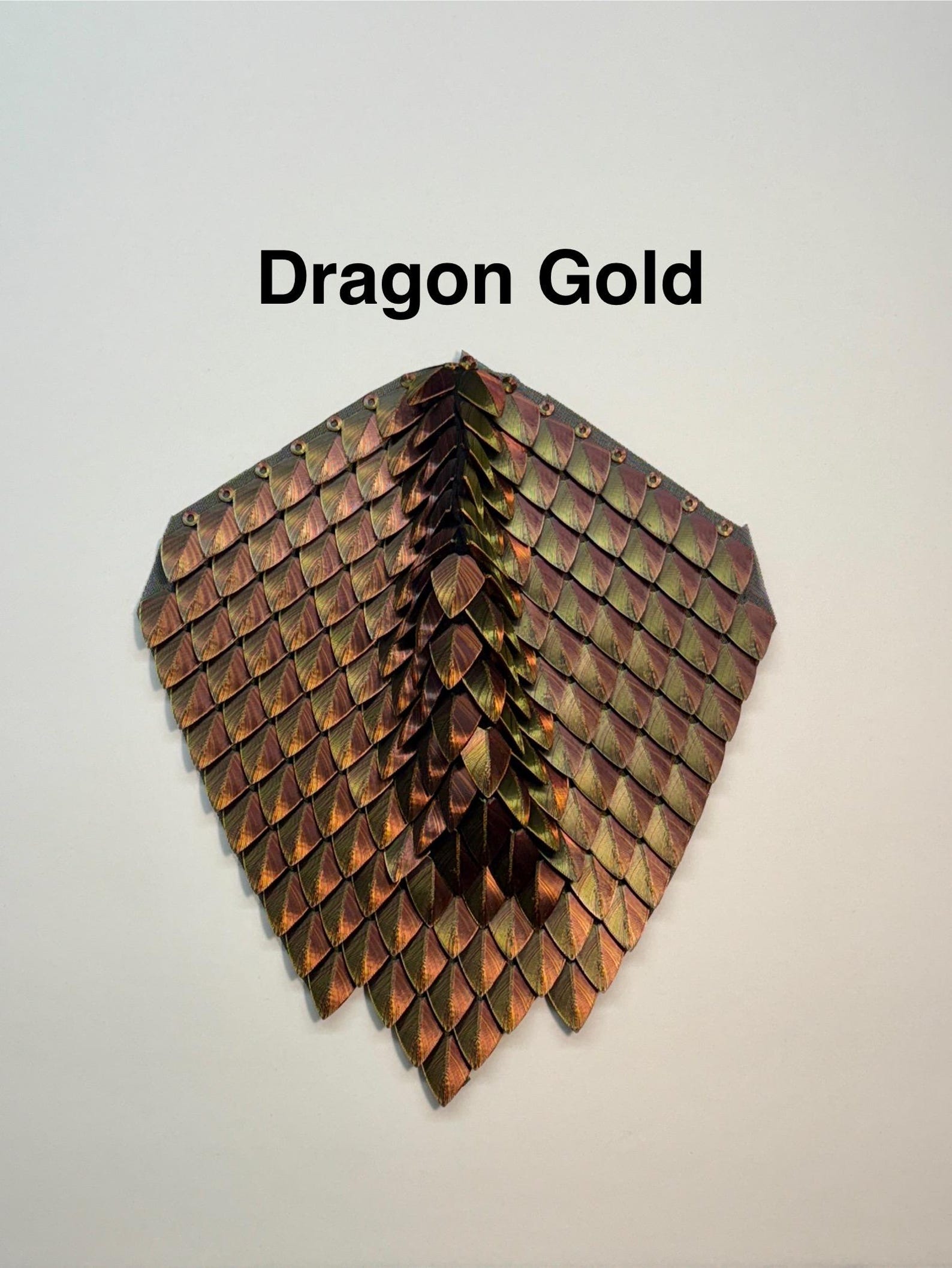 Dragon Scale Shoulder Pauldron | Flexible 3d-printed Fantasy Costume ...
