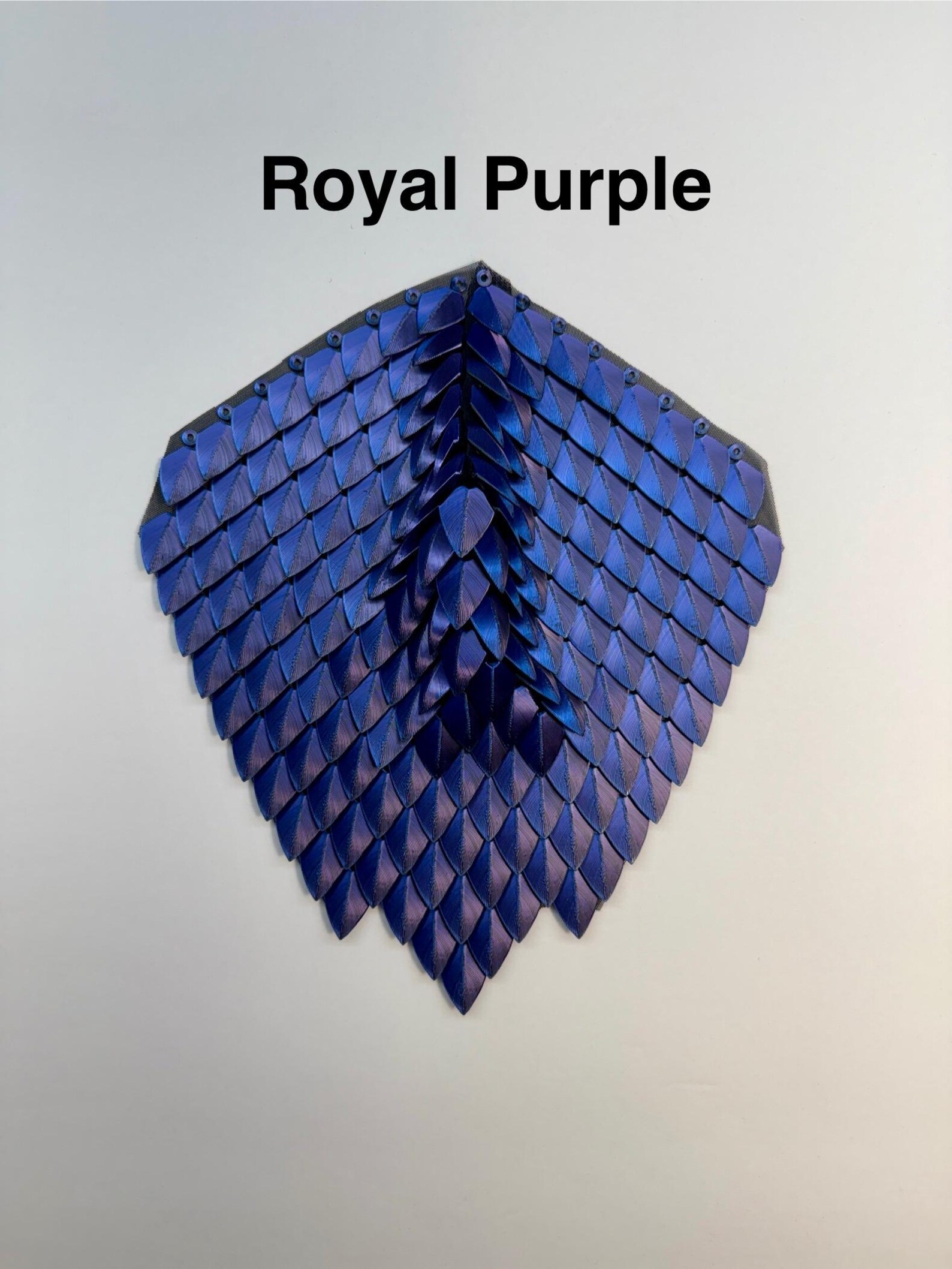Dragon Scale Shoulder Pauldron | Flexible 3d-printed Fantasy Costume ...