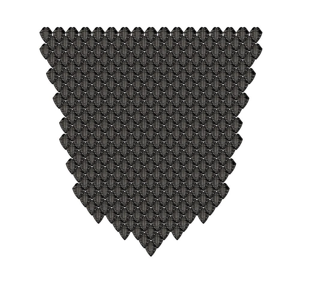 Dragon Scale Hip Faulds SINGLE – Flexible 3d‑printed Hit Armor ...