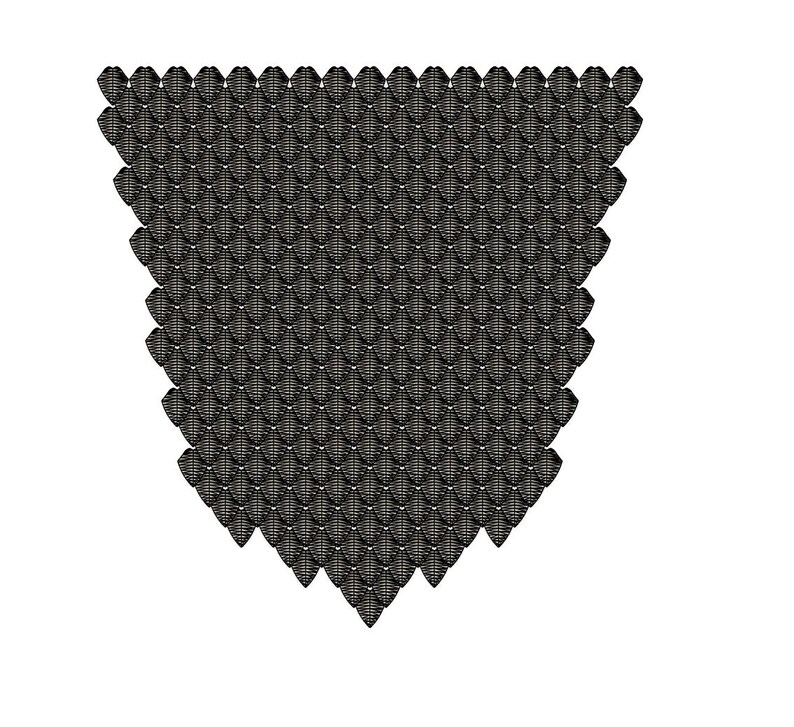 Dragon Scale Hip Faulds SINGLE – Flexible 3d‑printed Hit Armor ...