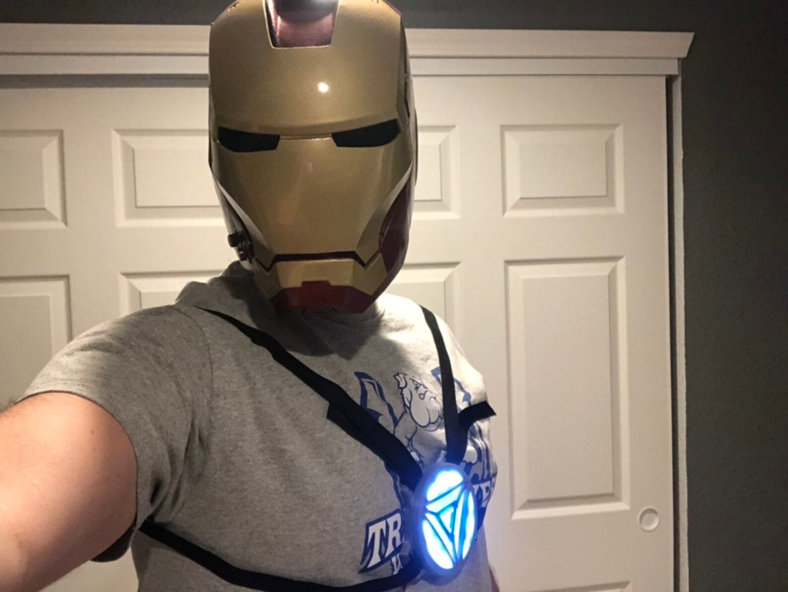 Iron Man Arc Reactor Chest Piece - Etsy