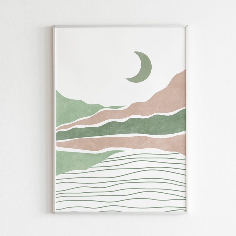 Boho Printable Wall Art - Etsy