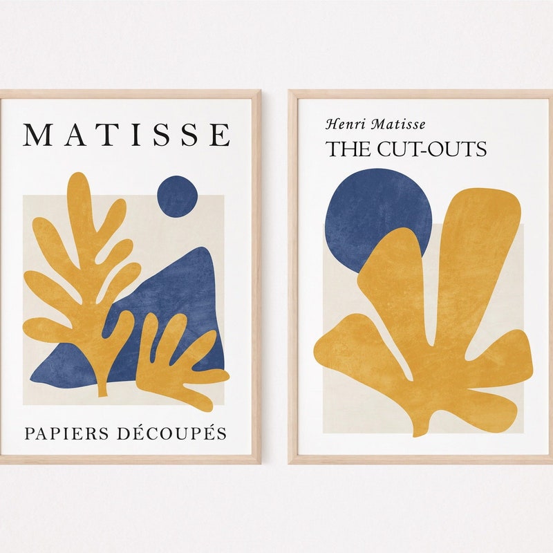 Yellow Matisse Print - Etsy