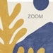 Matisse Print, Blue and Mustard Yellow Wall Art, Trendy Wall Art ...