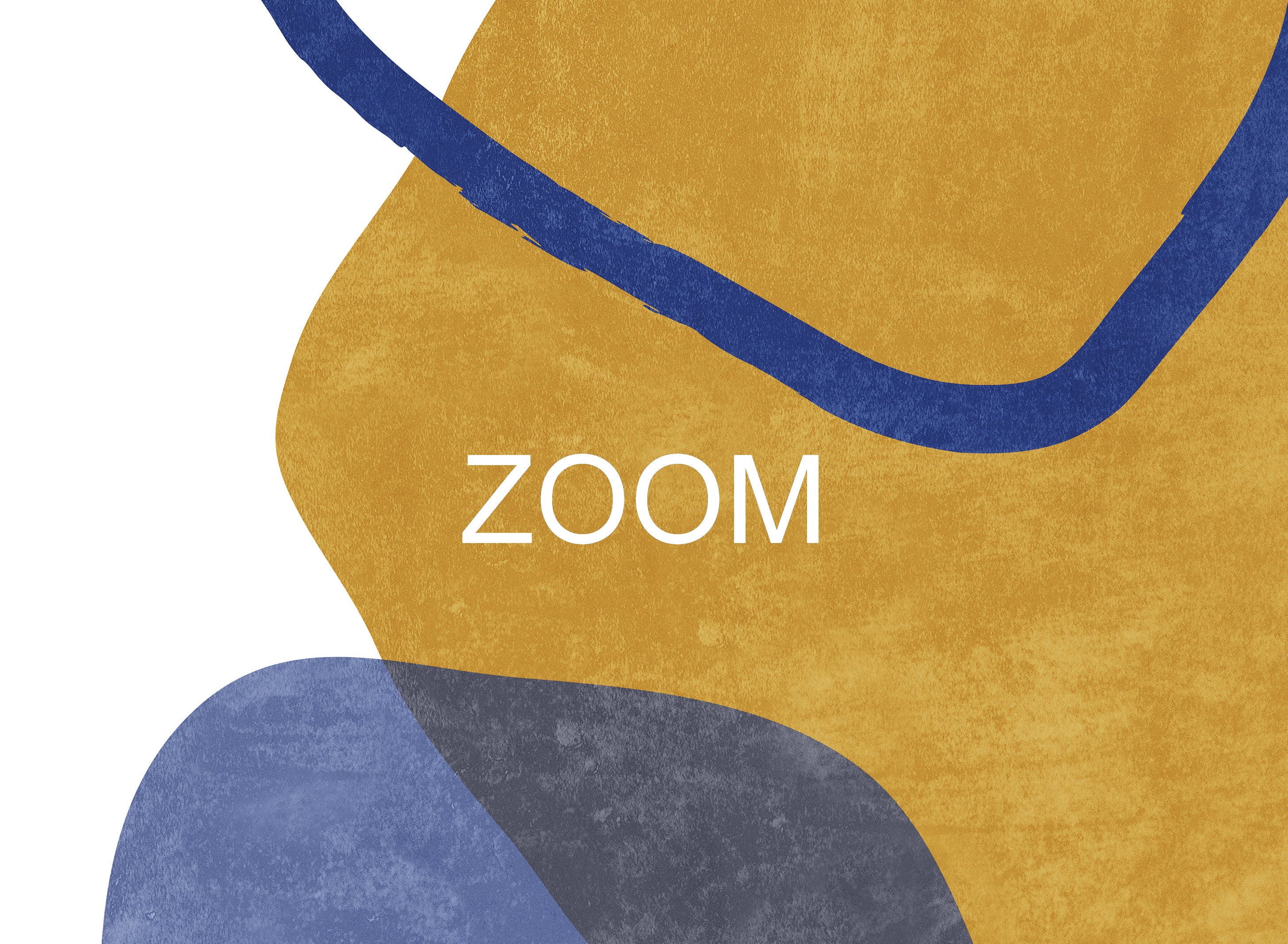 Mid Century Modern Wall Art Print Yellow Blue Wall Art - Etsy