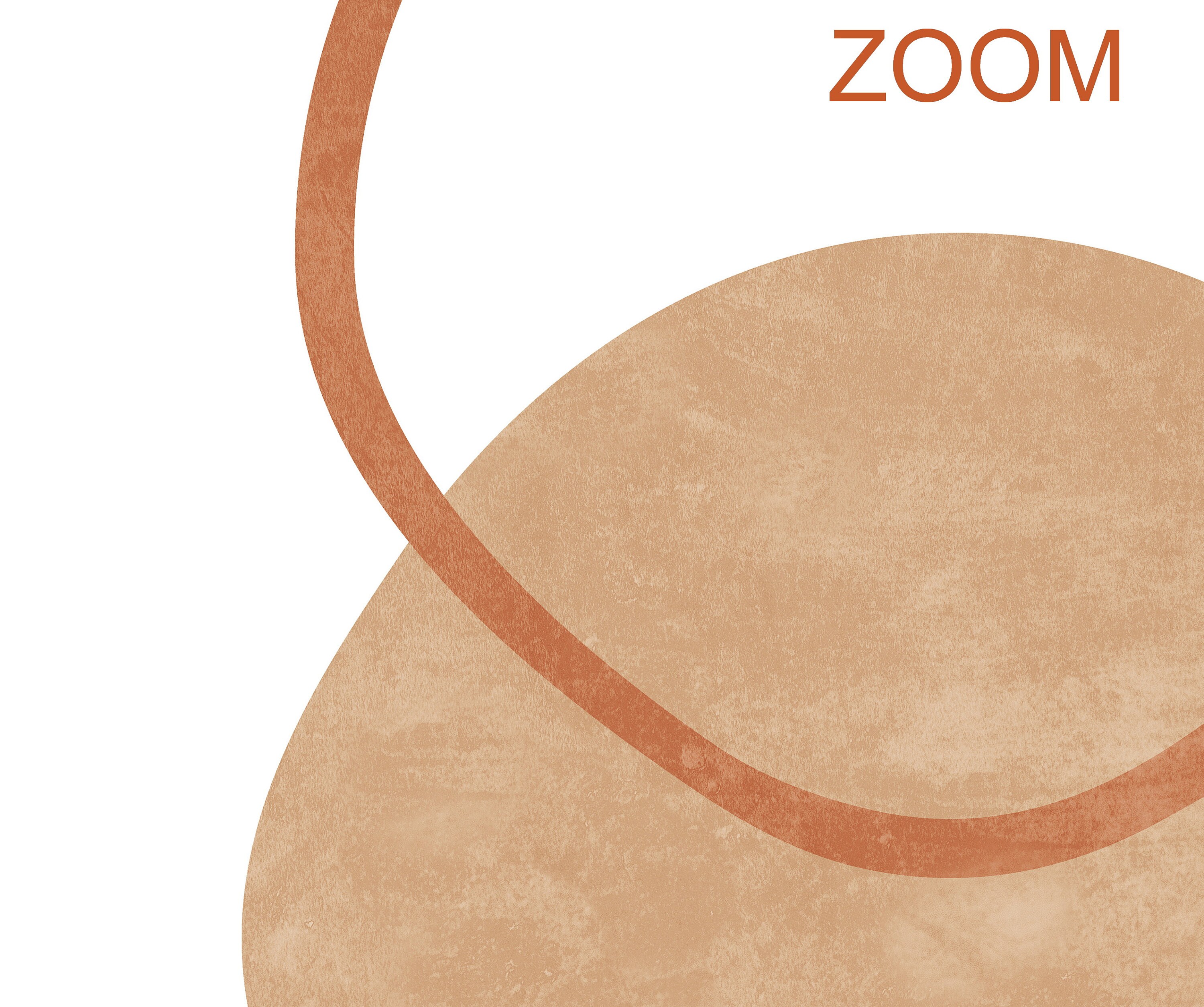 Terracotta wall art set of 2 prints Mid Century modern art | Etsy