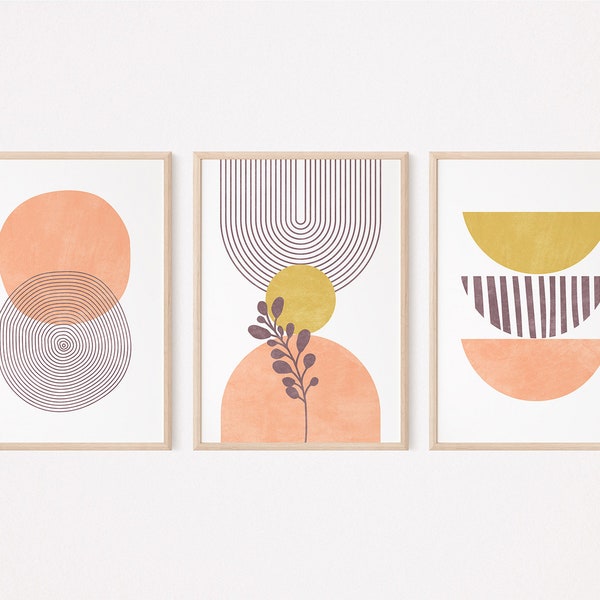 Mid Century Wall Art - Etsy